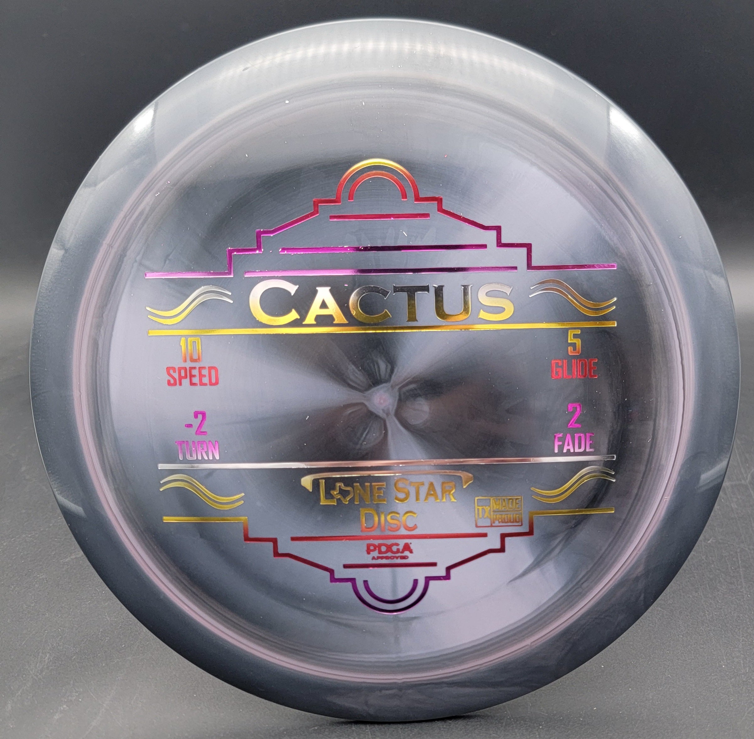 Lone Star Disc Cactus – IronTurtleDiscs