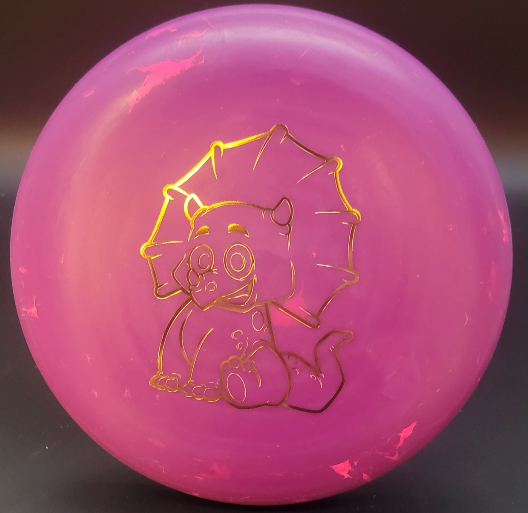 Dino Discs Triceratops Putter – IronTurtleDiscs