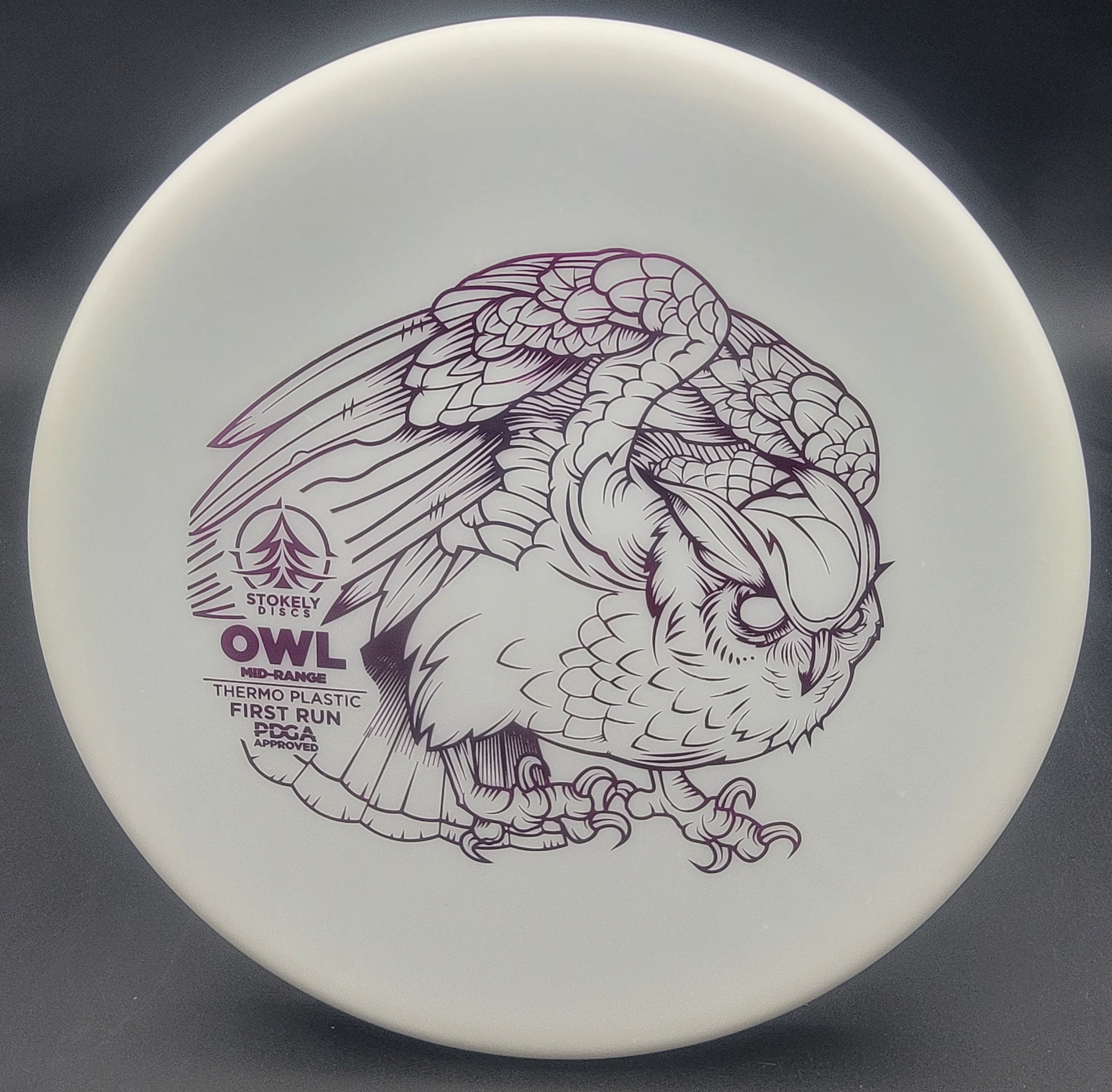 Stokely Discs First Run Thermo Plastic Owl – IronTurtleDiscs